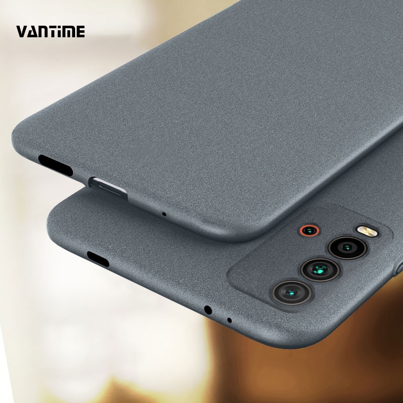 Vantime for Redmi 9 Power / Redmi 9T Case Soft Sandstone Slim Matte ...