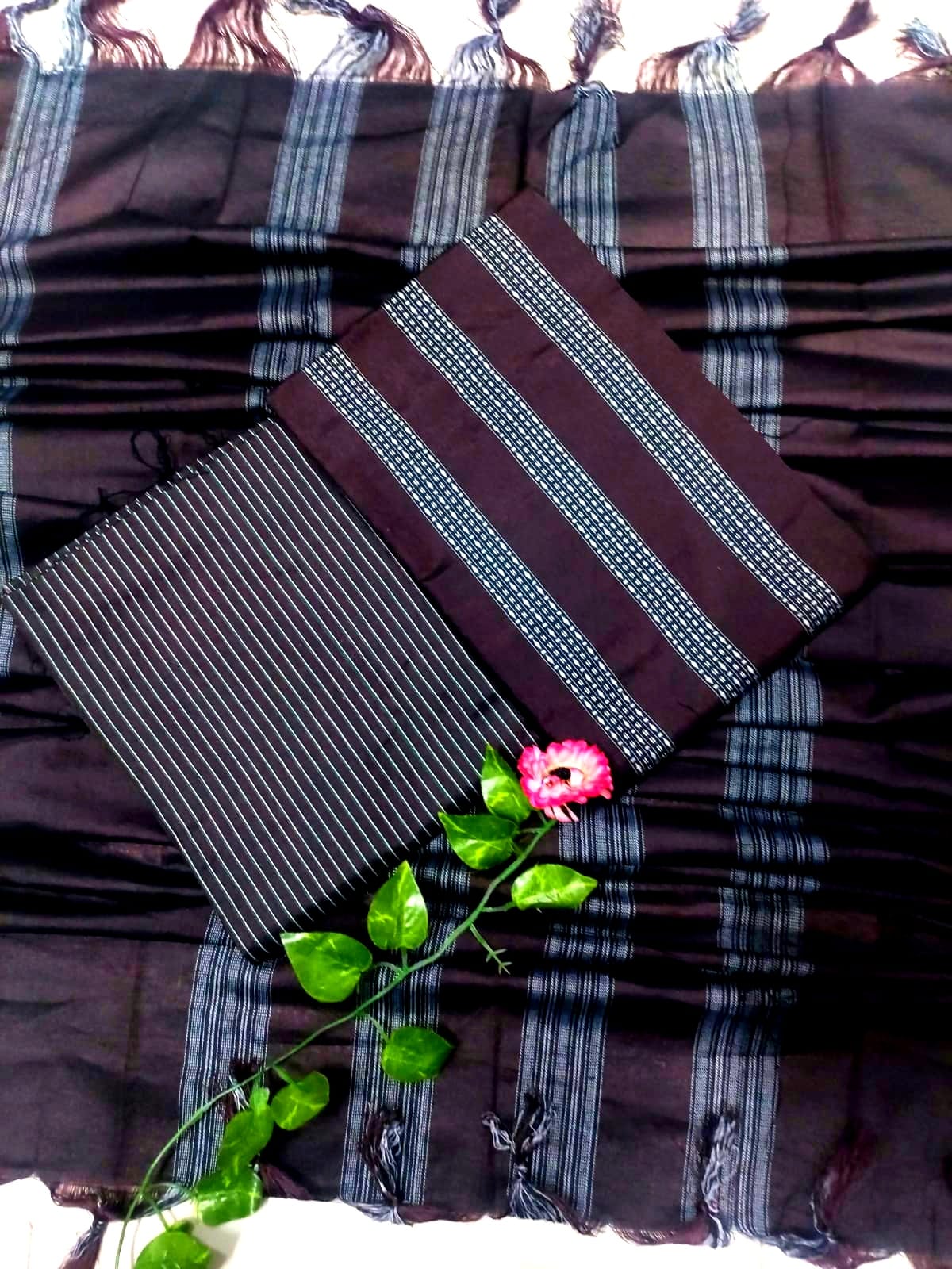 Barmis Tat Cotton Three-Piece Shalwar Kameez for Women | Daraz.com.bd