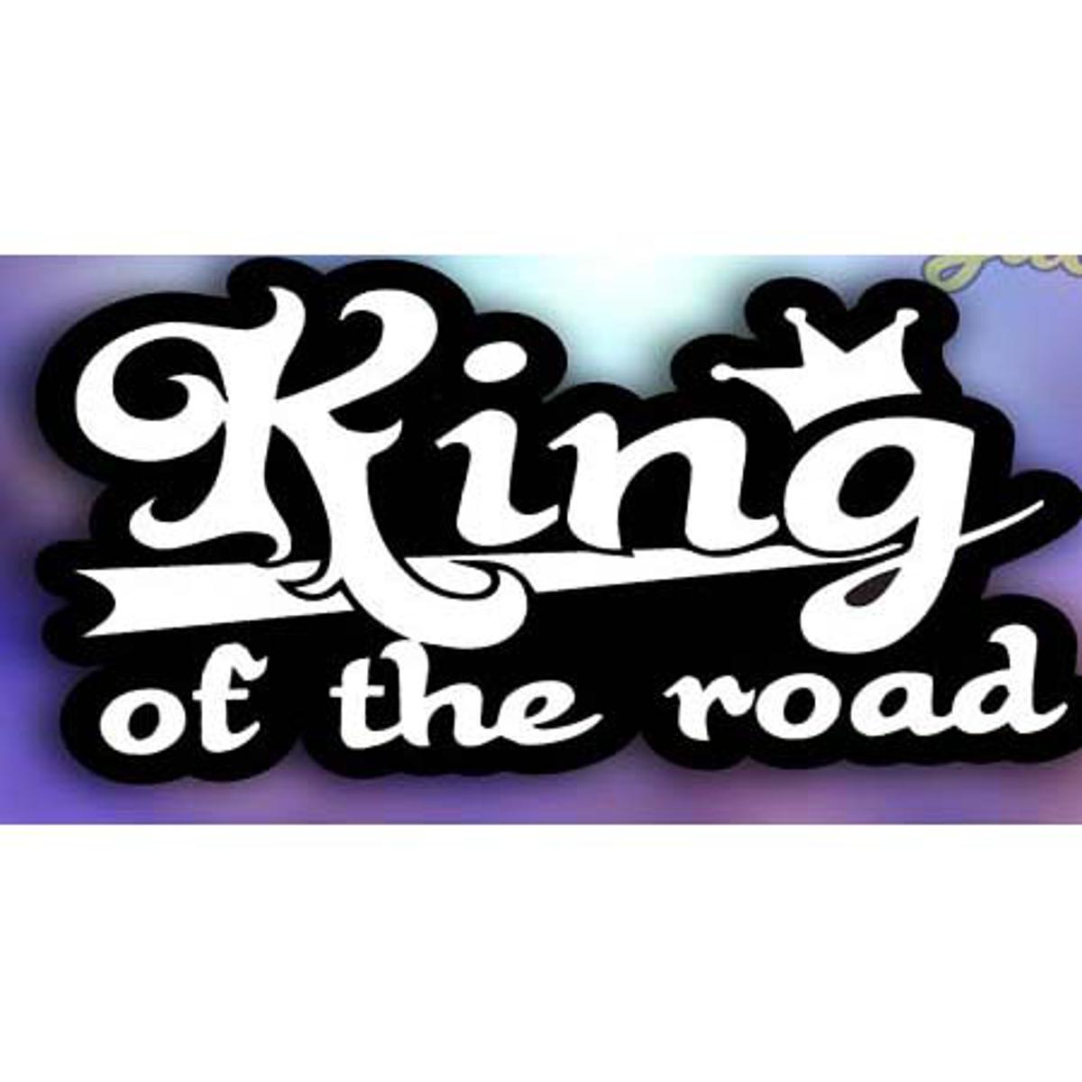 Bike Sticker- King of the road ( Waterproof & Premium quality)/ Free ...