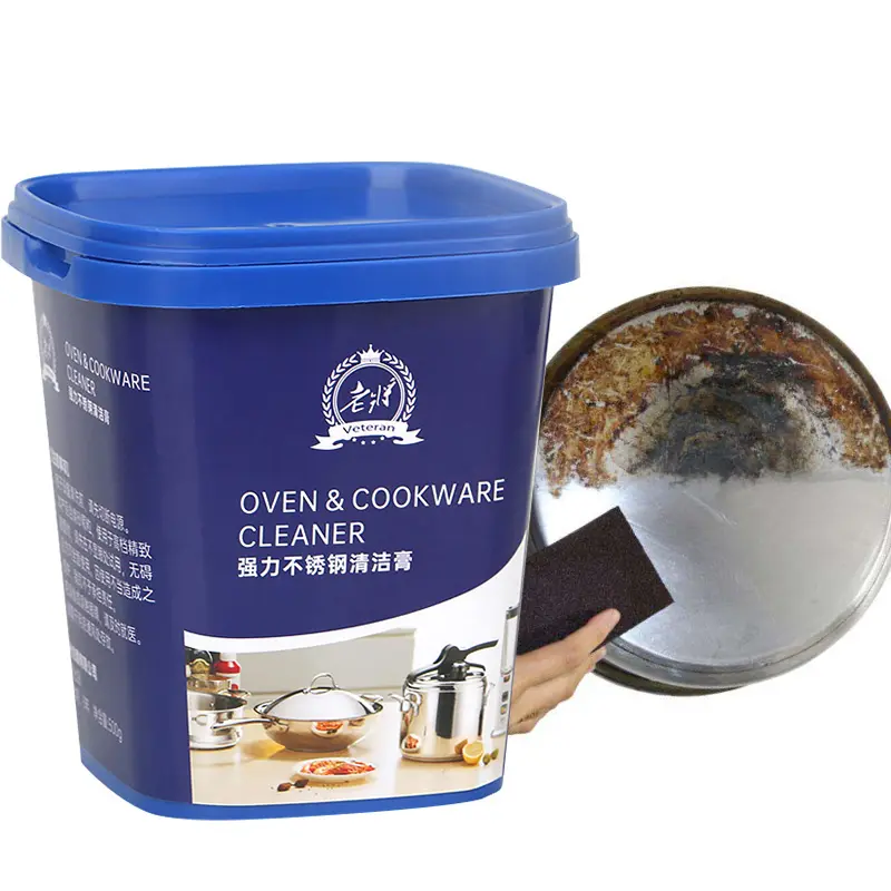 Over & Cookware Stainless Steel Household Kitchen Cleaner 500Gm - Glass ...