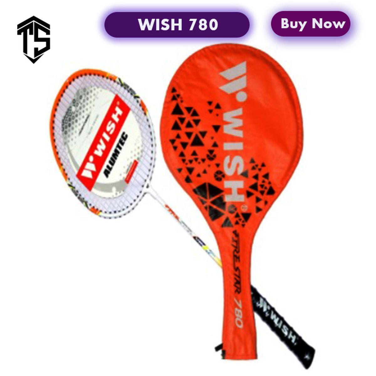 Wish 780 Badminton Racket With Cover - Improve Your Badminton Game With ...