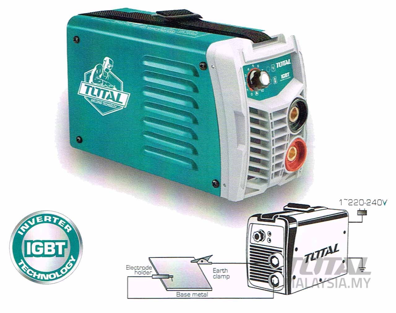 TOTAL Welding Machine 180A MMA TW21806 | Daraz.com.bd