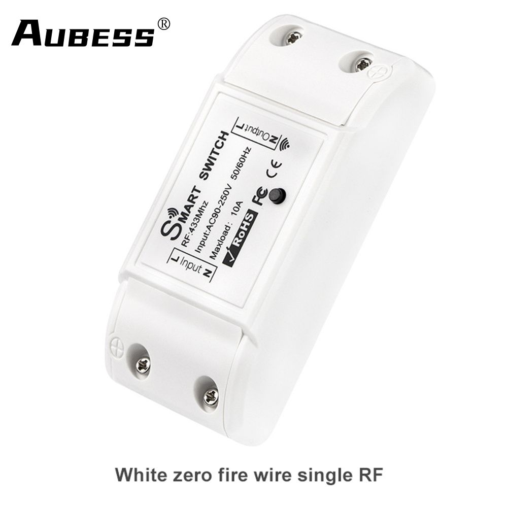 Aubess TUYA 10A WiFi + RF Basic WiFi Switch Relay Module DIY MINI Smart ...
