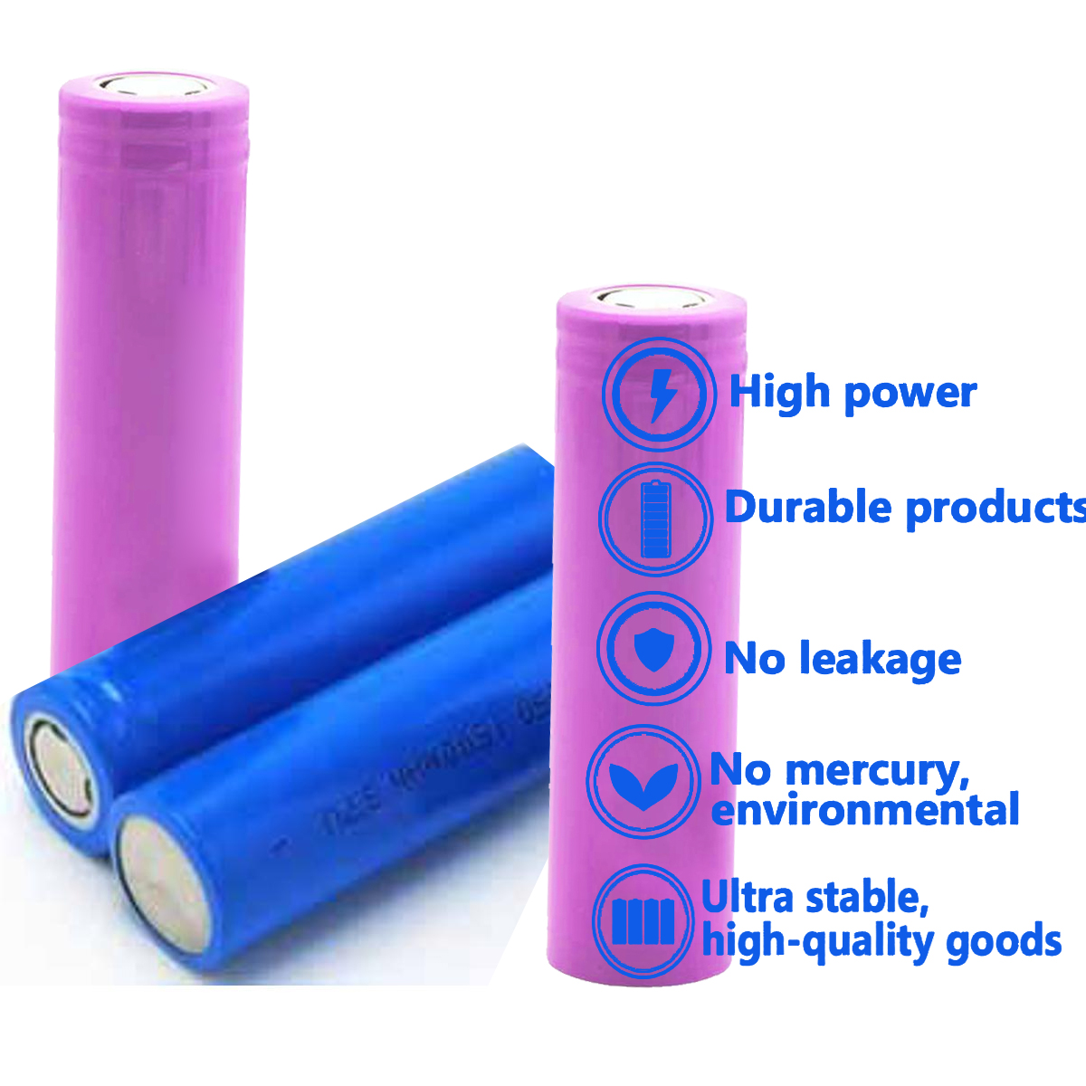 Lithium-ion Power Bank Battery 3.7V 2600mAh 26F Rechargeable Good ...