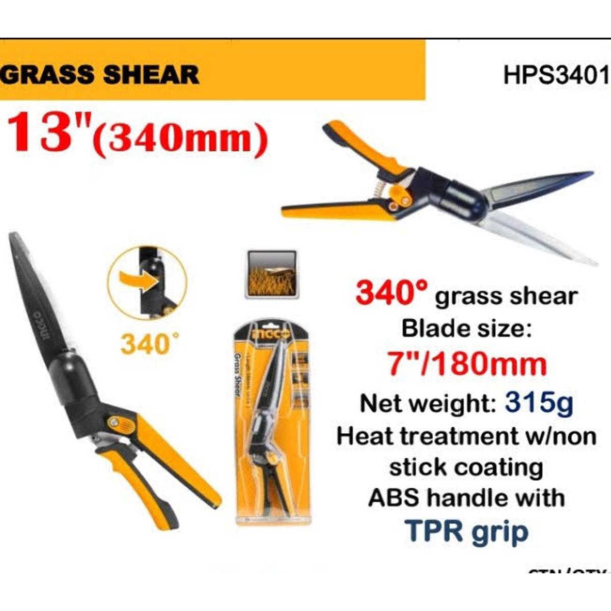 INGCO GRASS SHEAR 13"(340mm)-HPS3401 | Daraz.com.bd