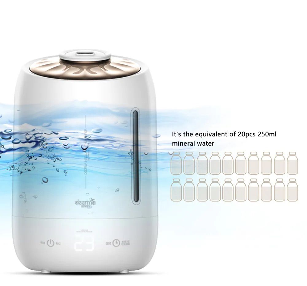Xiaomi Air Humidifier- Ultrasonic Air Purifying Mist Maker (5 Liter ...