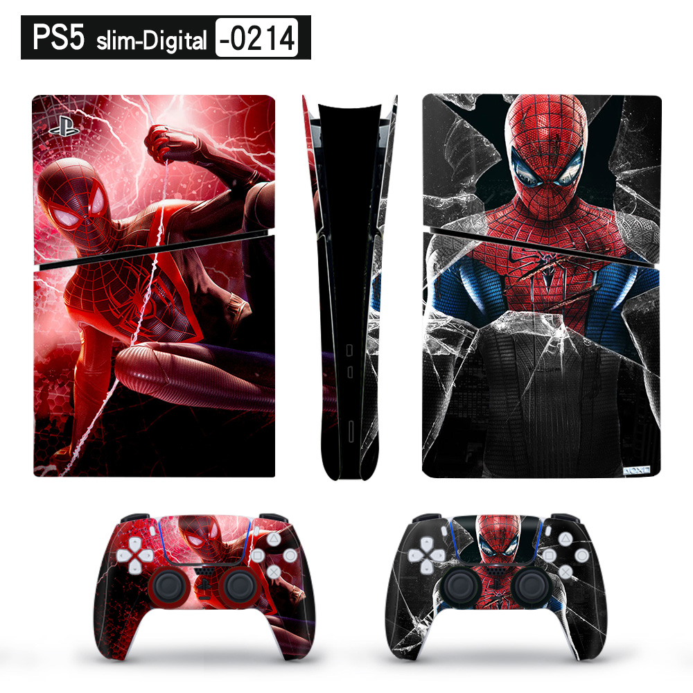 【Expert Recommended】 Spiderman Ps5 Skin Sticker for 5 Console ...