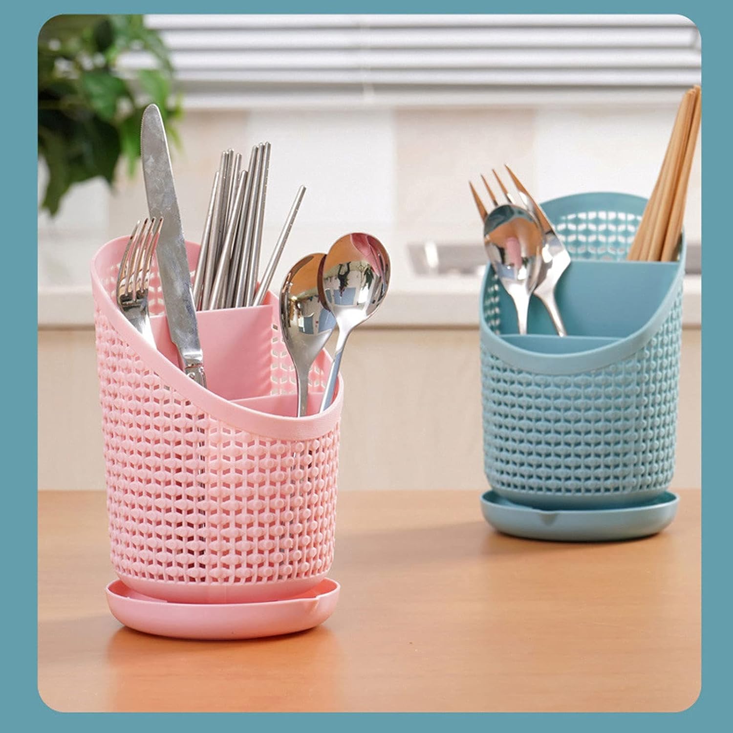 Office Desktop Storage Stationary Supplies Container Pencil Bucket Pen ...