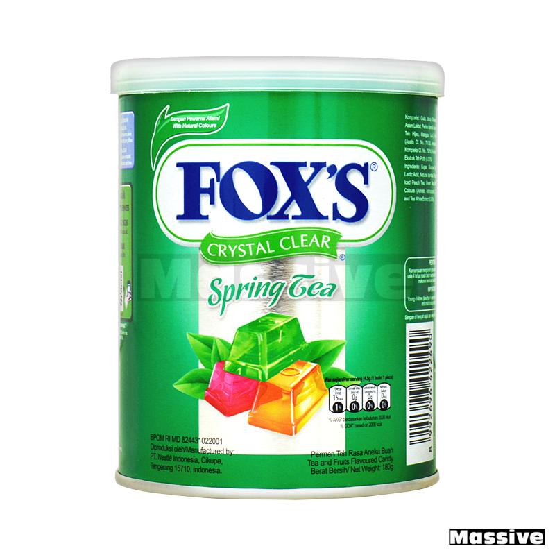 Fox'S Crystal Clear Fruits Flavored Candy Tin - 180g | Daraz.com.bd