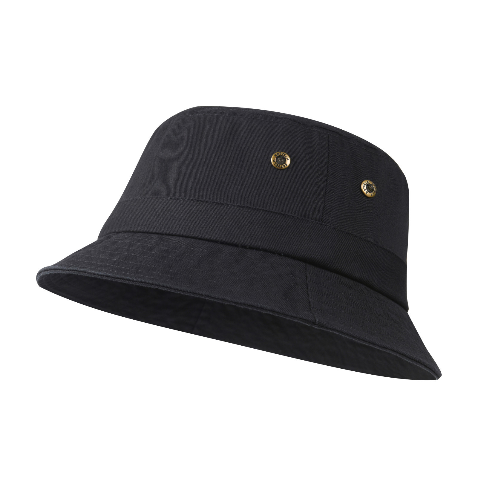 BOTVELA Cotton Twill Bucket Hats Unisex Short Brim Outdoor Sun ...