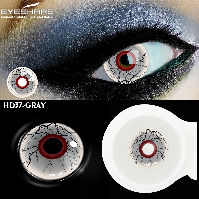 Halloween Exclusive HD37 Ghost Eye color contact LENS Color Contact ...