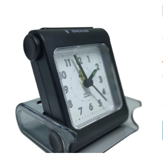 Table Folding Alarm Clock - Black | Daraz.com.bd