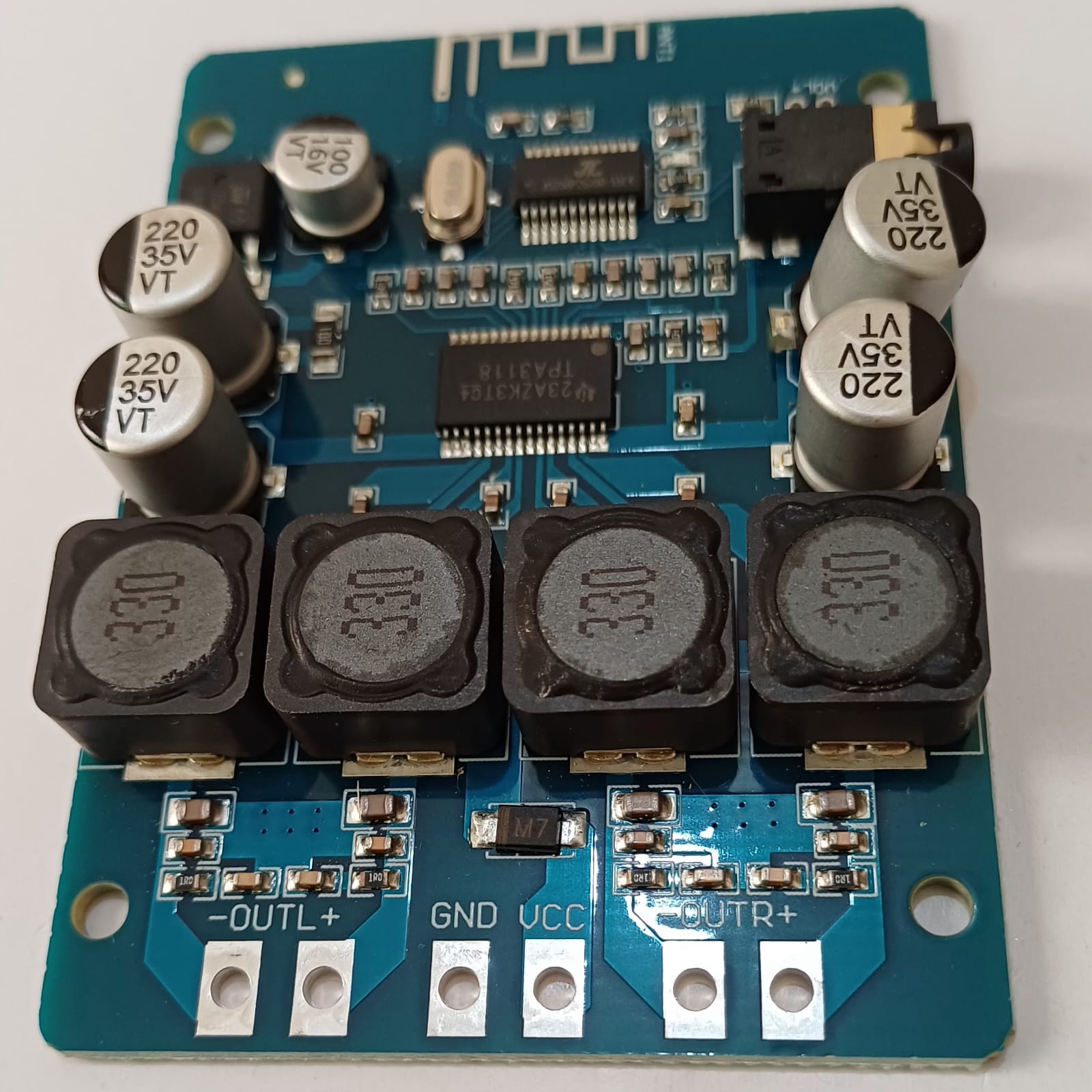 Digital Power Amplifier Board Dual Channel Output 4~8ohm ABS 2 Channel ...