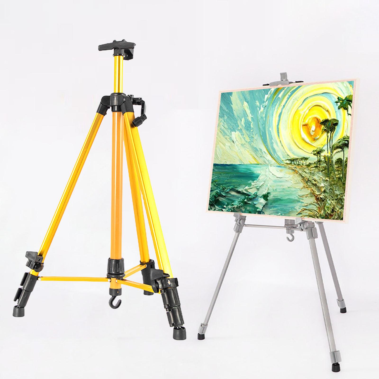 Adjustable Painting Canvas Easel Aluminum Tripod Sketch Display Stand ...
