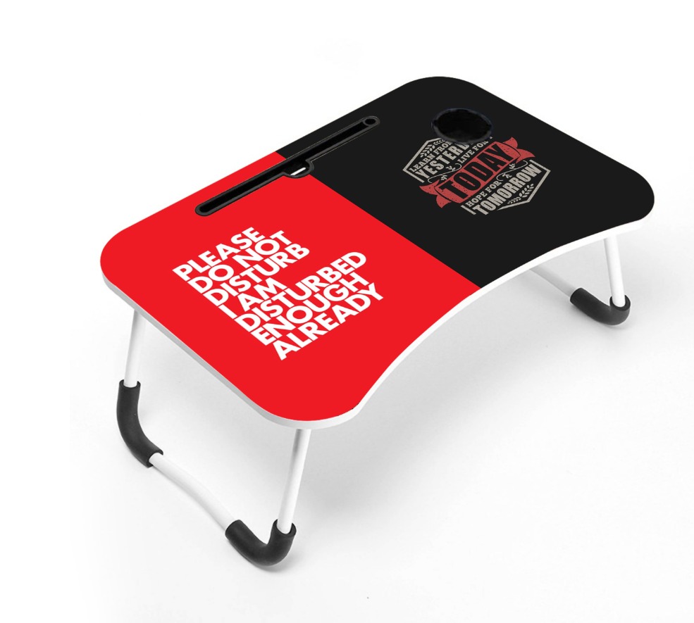 Foldable Laptop Table With Optional Drawer - Convenient And Portable ...