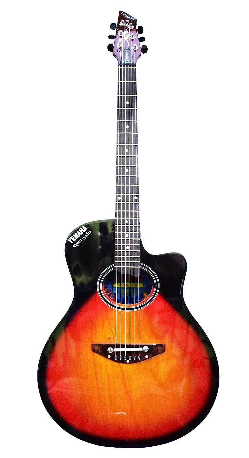 Indian YEMAHA CM2 Export Quality Glossy Tobaco Sunburst/TBS shade 6 ...