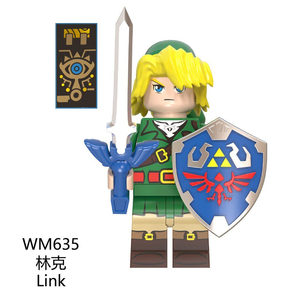 The Legend Of Zelda Minifigures Link Princess Zelda Game Action Figures ...
