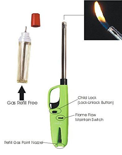 Kitchen gas lighter with gas refil - Kitchen Accessories - lighter gas ...