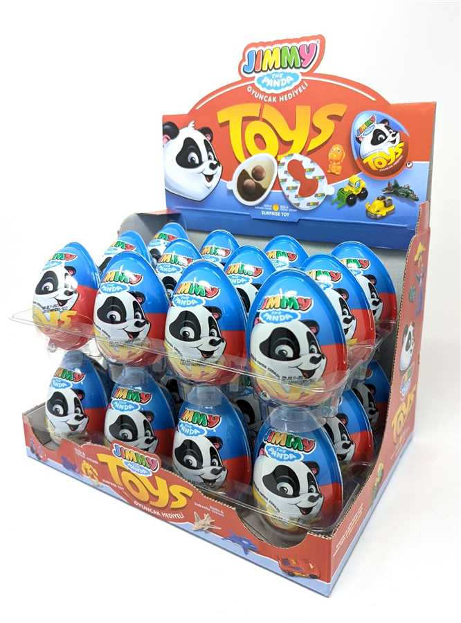 Jimmy The Panda Milk & Cocoa Cream With Surprise Toys 25Gm (China)