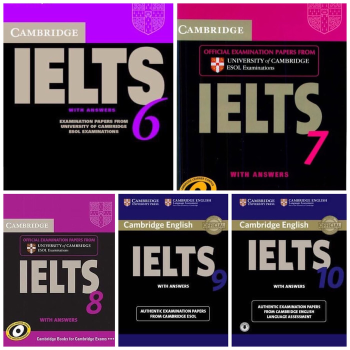 Cambridge IELTS With Answer 6-10 (Academic) With DVD Paperback ...