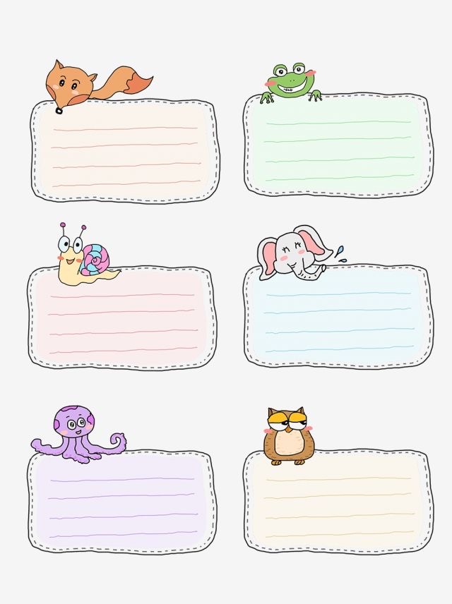 name labels for student notebook and diary | Daraz.com.bd