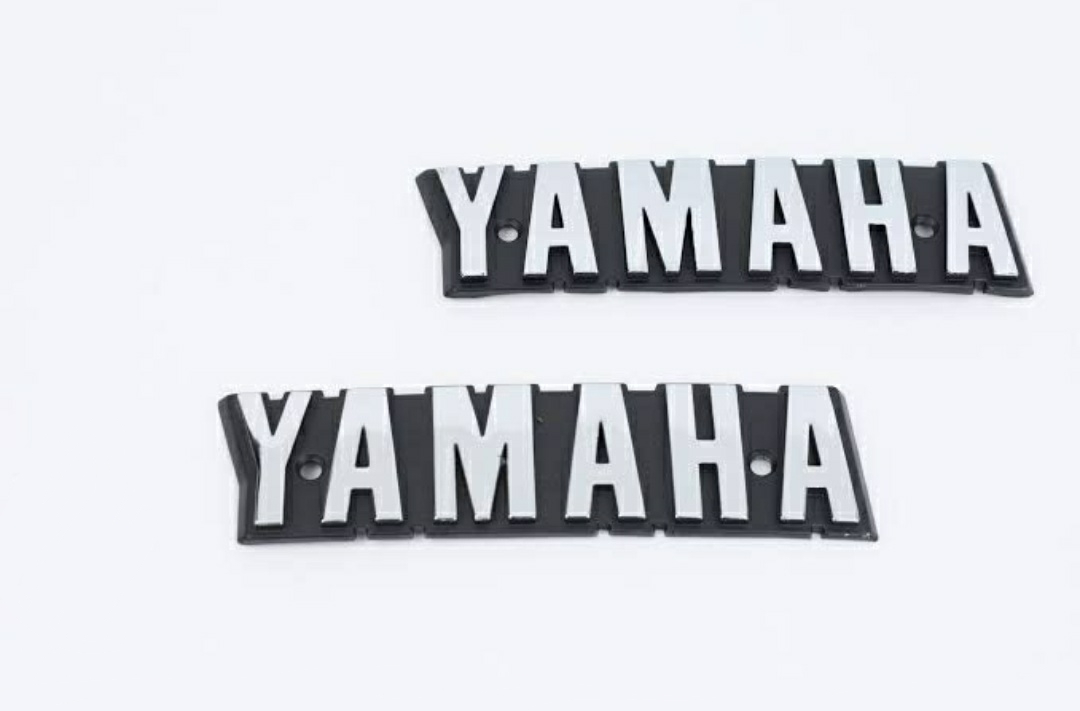 Yamaha Rx-100/RX-115 Fuel Tank Emblem Monogram Logo - SILVER | Daraz.com.bd