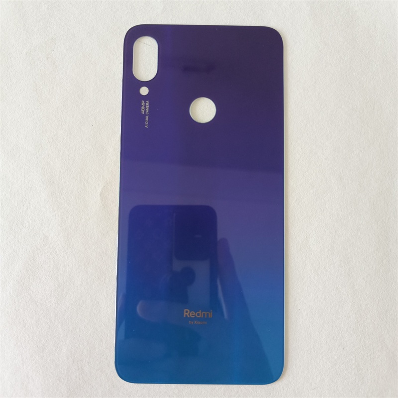 Xiaomi Redmi Note 7 - ( Glass ) Back Shell / Back Panel / Battery Cover ...