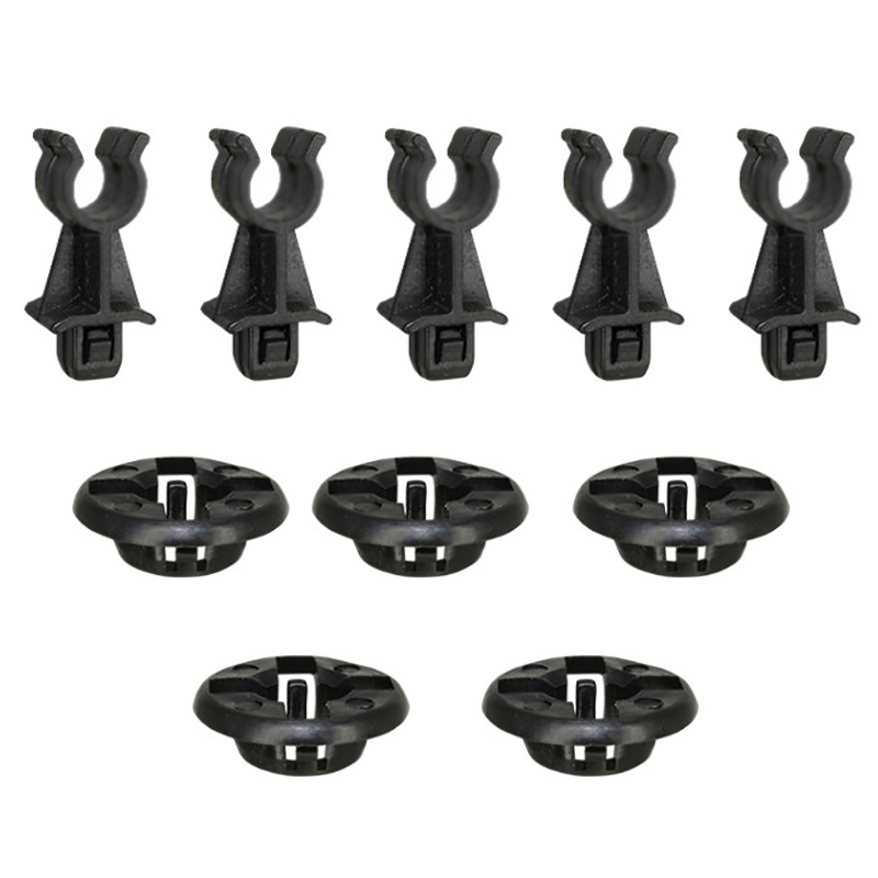 2pc/10pcs Car Retainer Clip Set Bonnet Hood Support Prod Rod Clamp ...