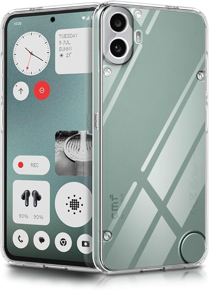 CMF Nothing Phone 1 Soft TPU Back Case – Flexible, Transparent ...