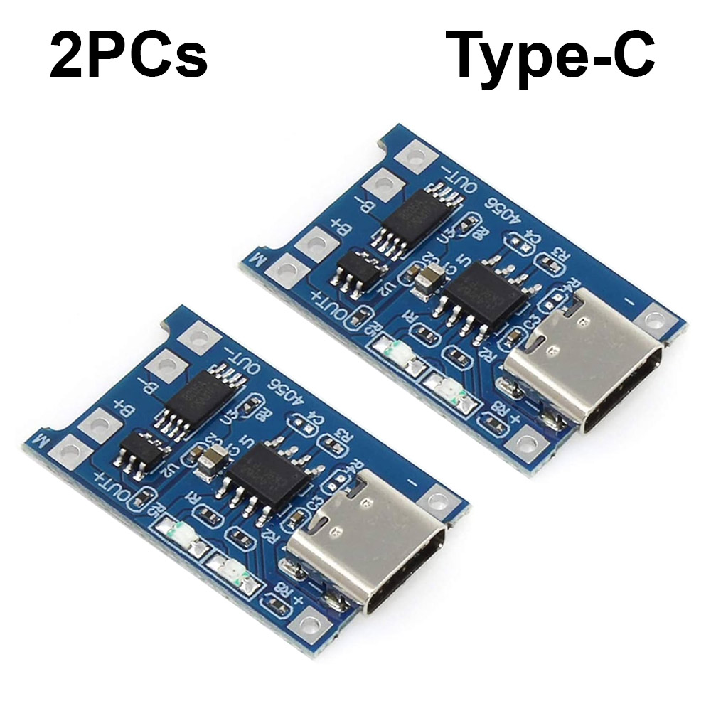 TP4056 Lithium Battery Charger Type-C 5V 1A 18650 Battery Charging ...