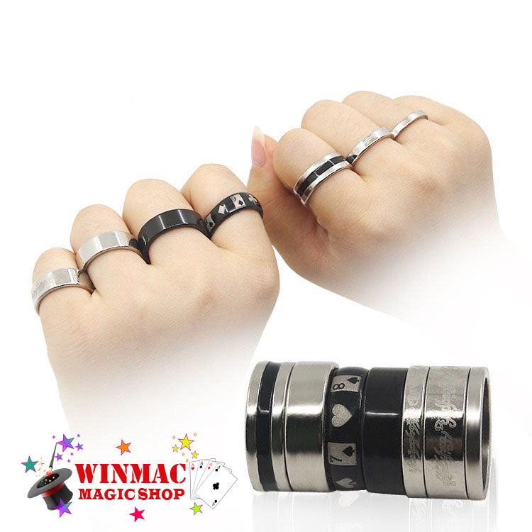 Magic tricks Black circle pk ring best powerful magnetic ring for ...