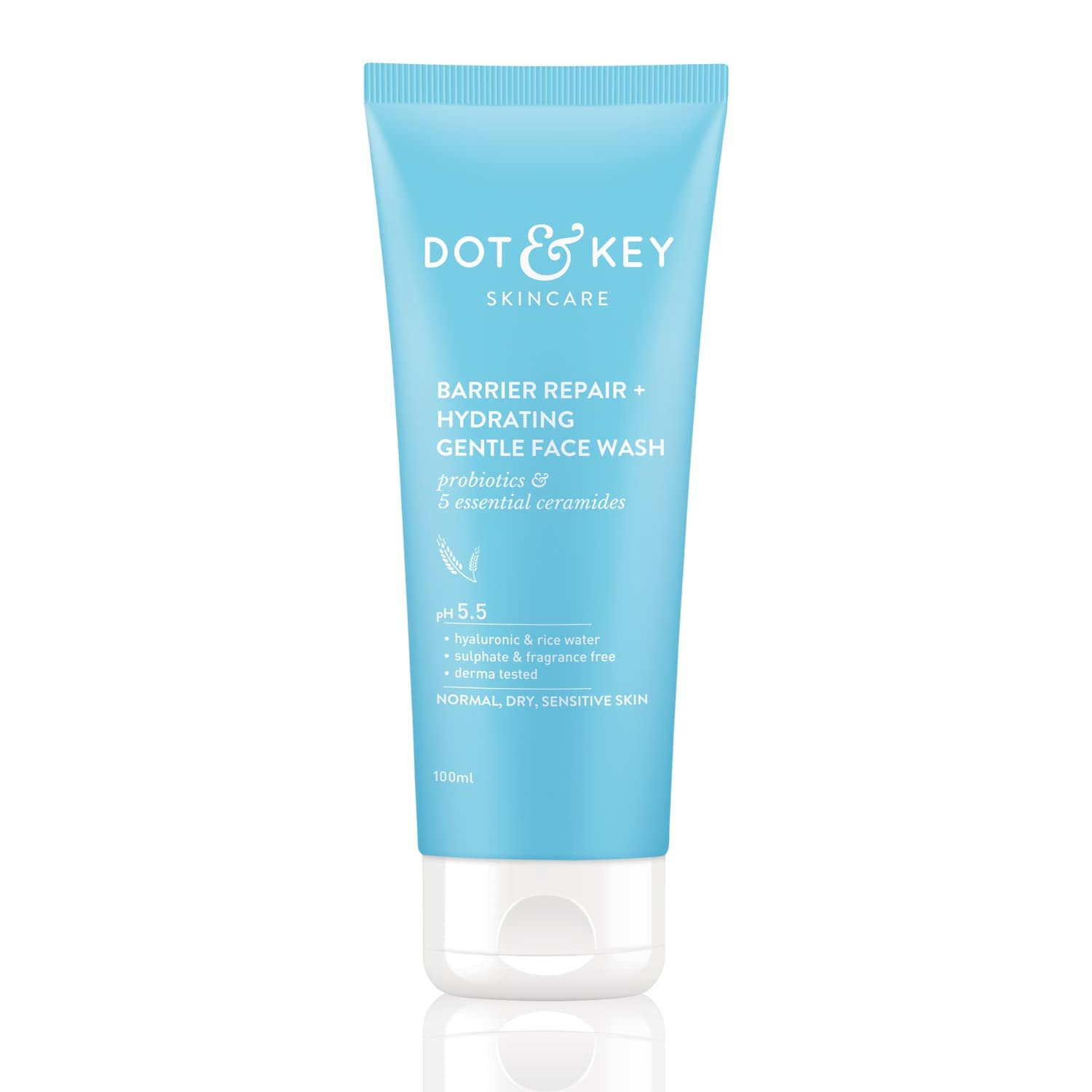 Dot & Key Barrier Repair + Hydrating Gentle Face Wash-100 ml | Daraz.com.bd