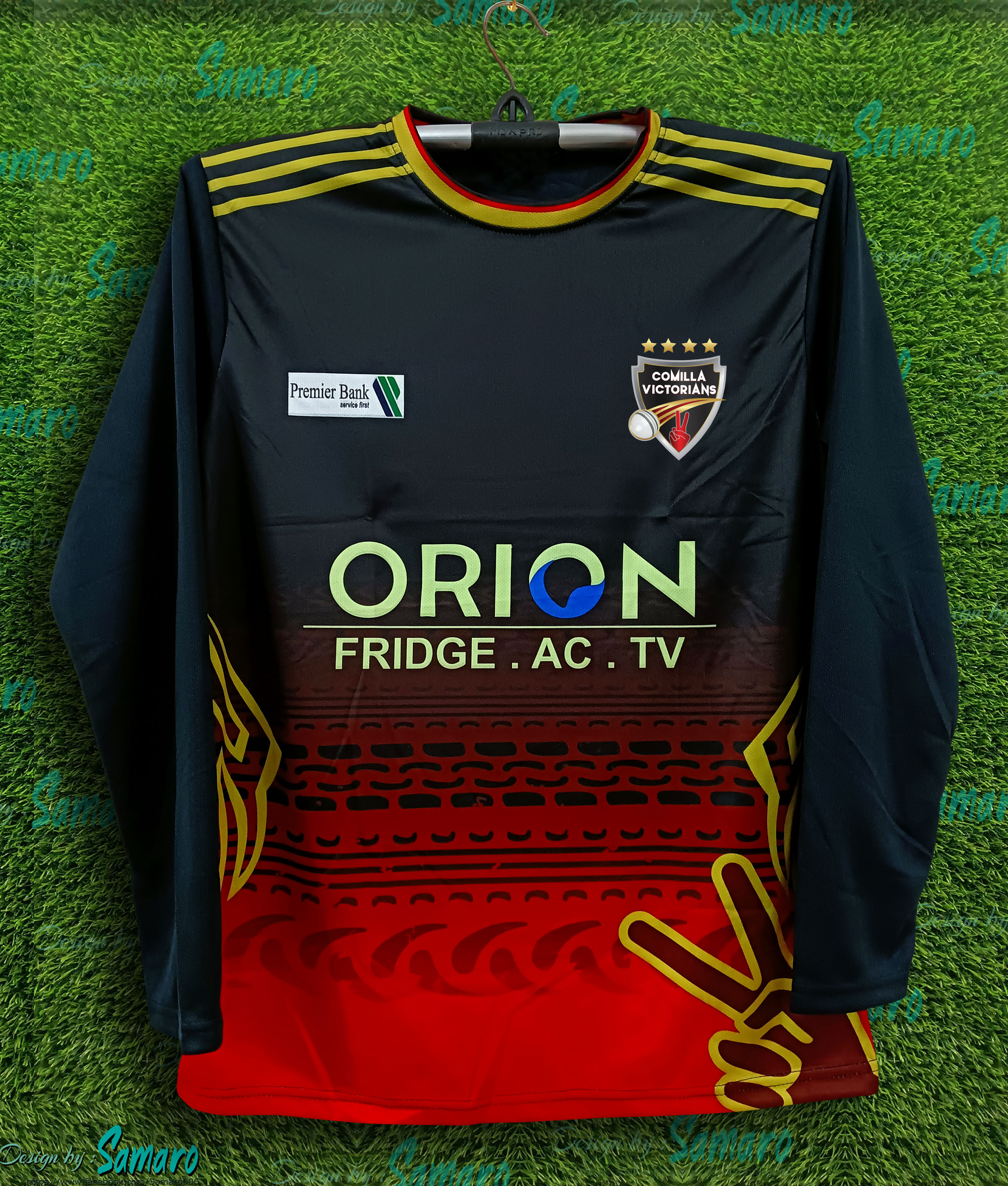 Comilla Victorians BPL Cricket Jersey For Man - BPL Full Sleeve Jersey ...