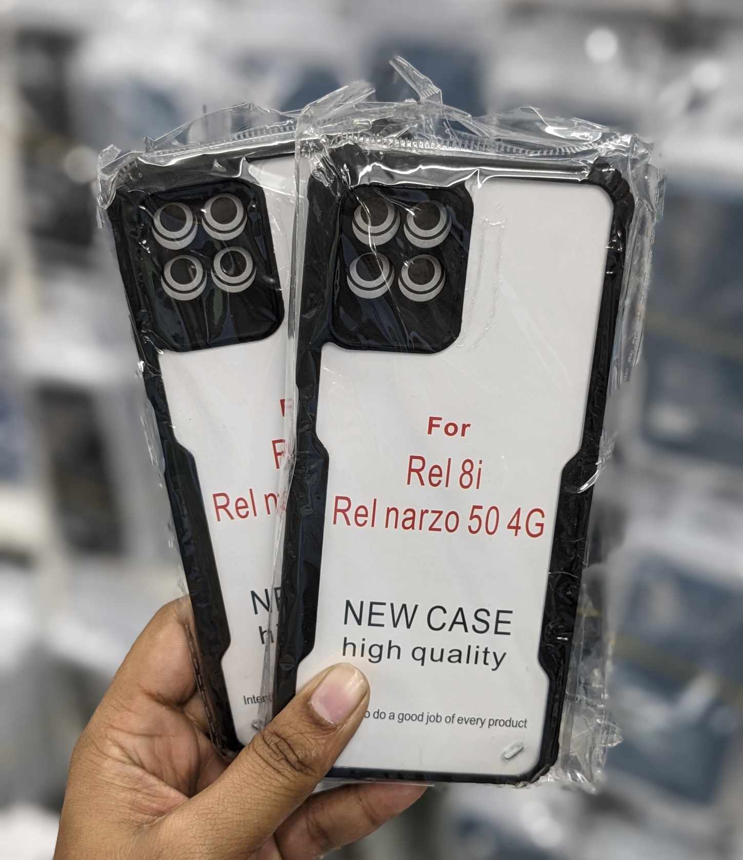 Xundd Case For Realme 8I / Realme Narzo 50 Case Shockproof Transparent ...