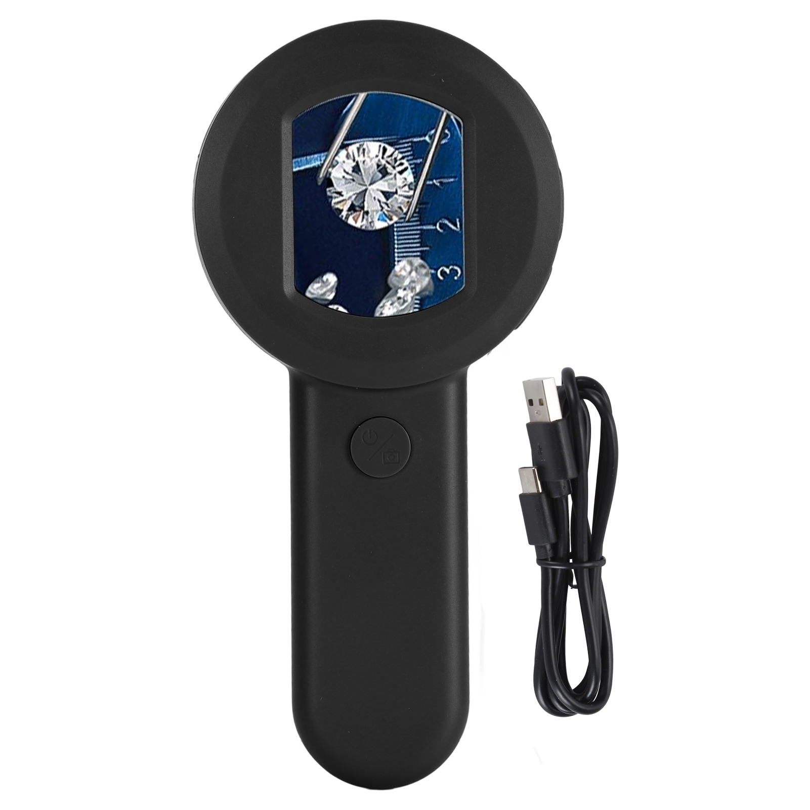 Handheld Digital Microscope 16MP 2.0in Screen 8LED 500mAH Battery ...