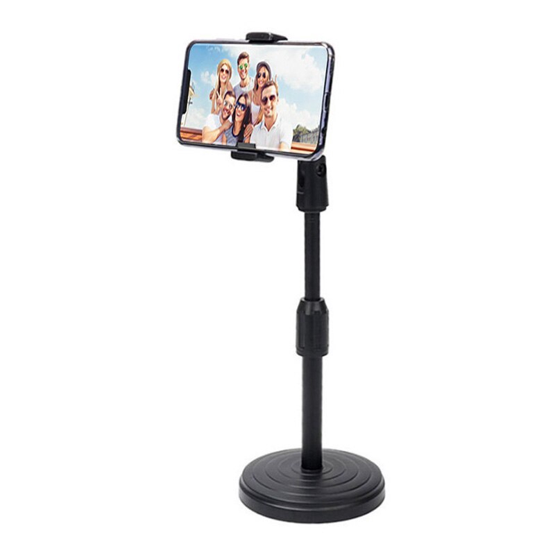 Desk Mobile Phone Holder Stand 360 Rotate for Live Streaming Shoot ...