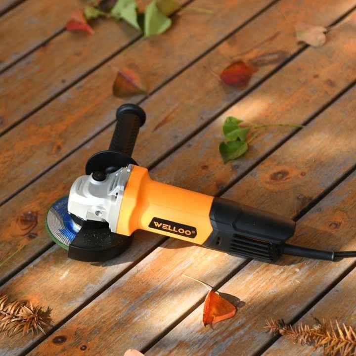WELLOO 100mm 760W mini hand Angle grinder for cutting grinding ...