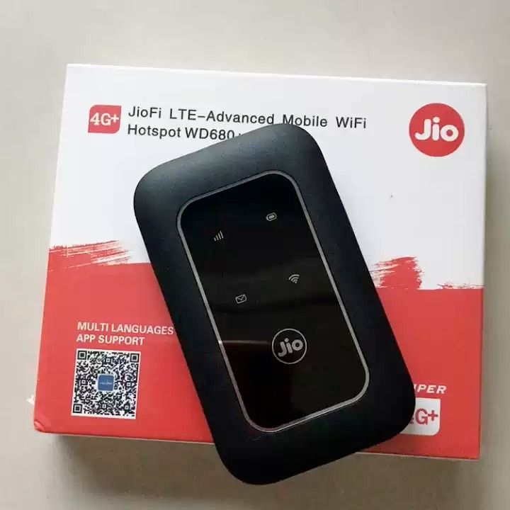 JIO 4G Wifi Airport pocket Router with Battery