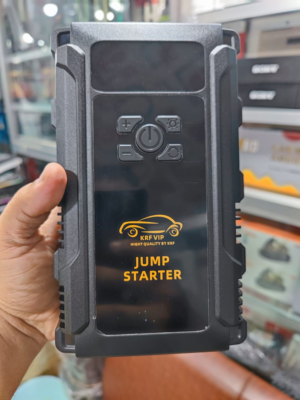 KRF VIP Car Jump Starter with Built-in Tire Inflator – All-in-One ...