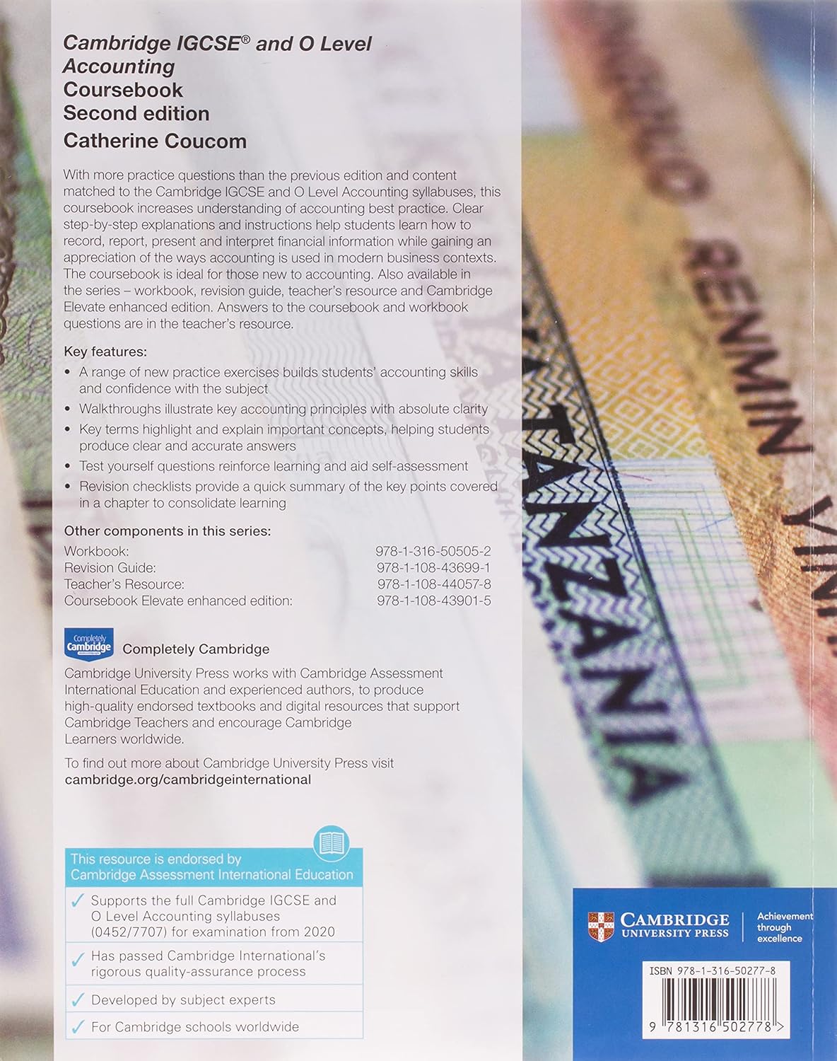 Cambridge Igcse® And O Level Accounting Coursebook Cambridge International Igcse 2nd Edition