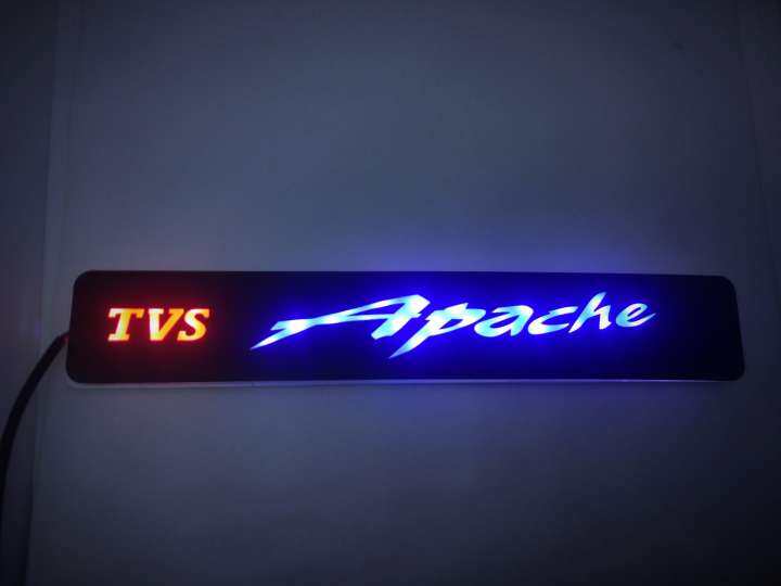 Apache Logo Led Light/Night Light/Logo Parking Light For Motorcycle