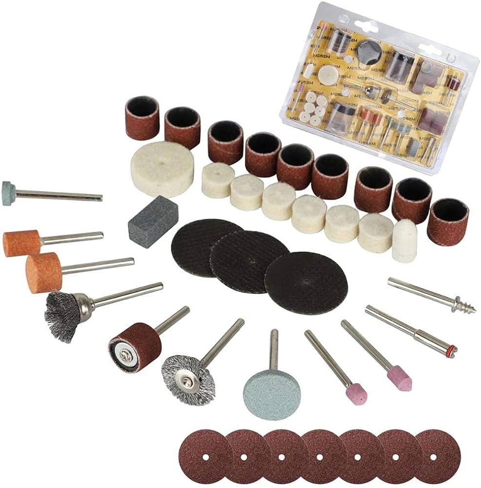 Rotary Tool Accessories Set Electric Grinding Attachment Kit, Multi ...