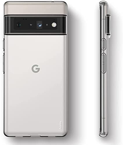 Google pixel 6 pro Flexible Clear Transparent Soft Tpu Back Case Cover