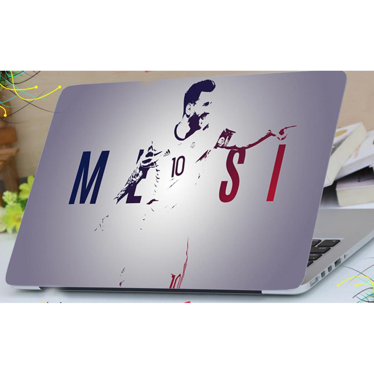 Leo Messi Laptop Sticker, Laptop Sticker , Laptop Sticker For Back Side ...