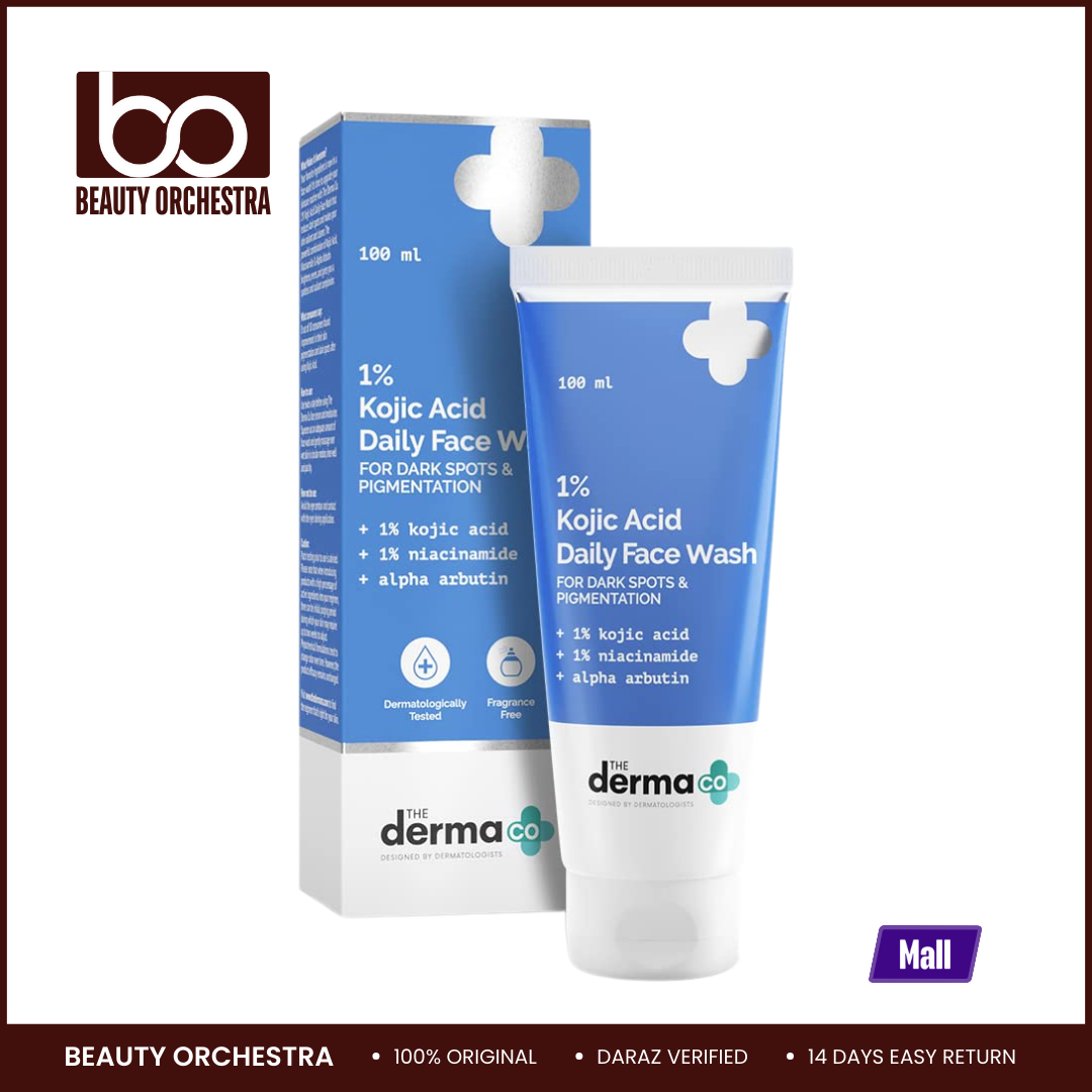 The Derma Co 1% Kojic Acid Face Wash - 100ml | Daraz.com.bd