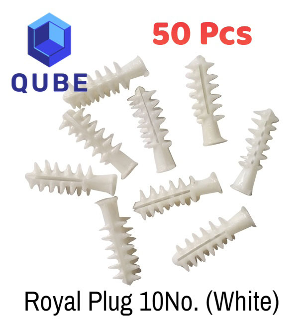 Plastic Royal Plug- 50 PCS | Daraz.com.bd