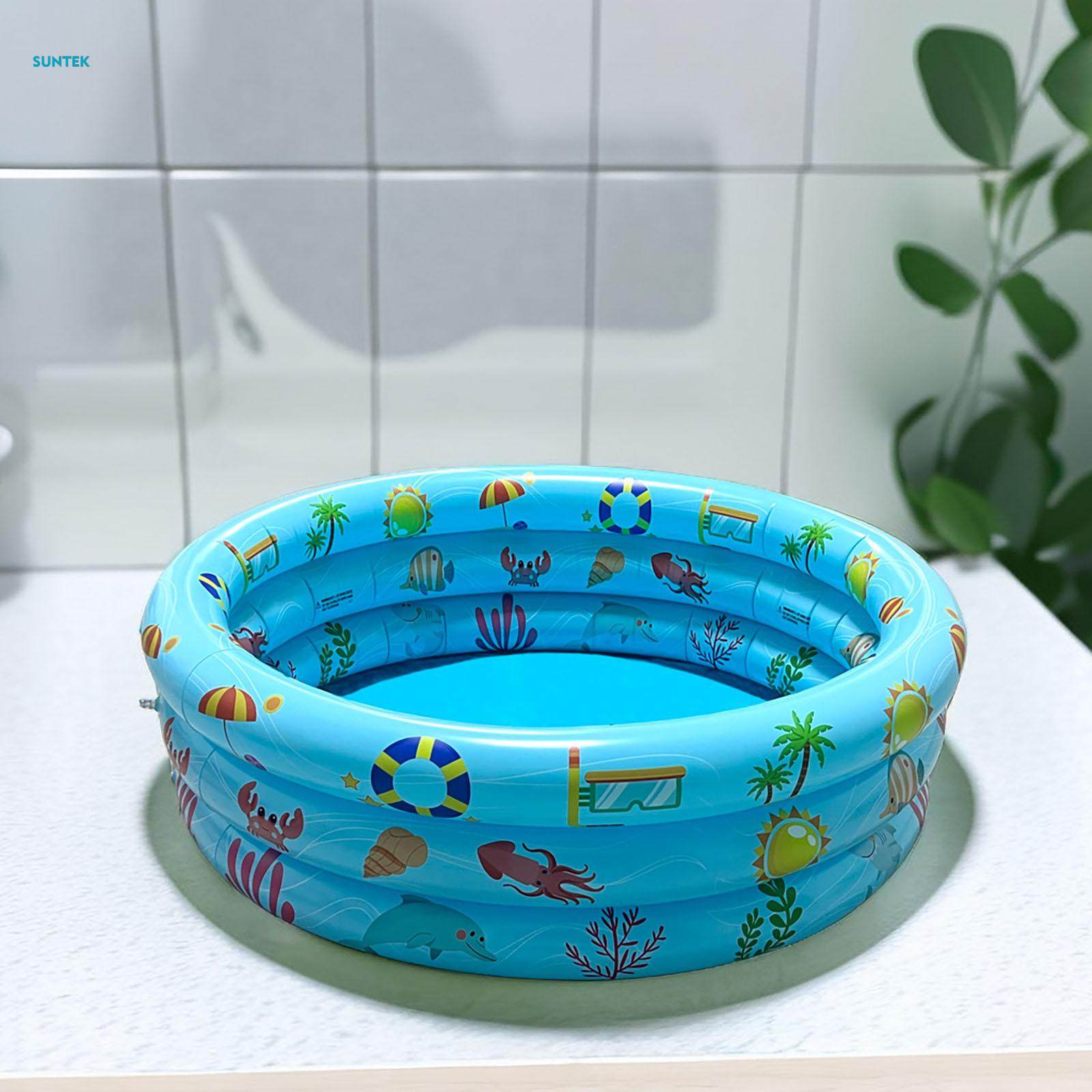 Inflatable Pool for Kids Paddling Pool for Beach Sides Outdoors Summer ...
