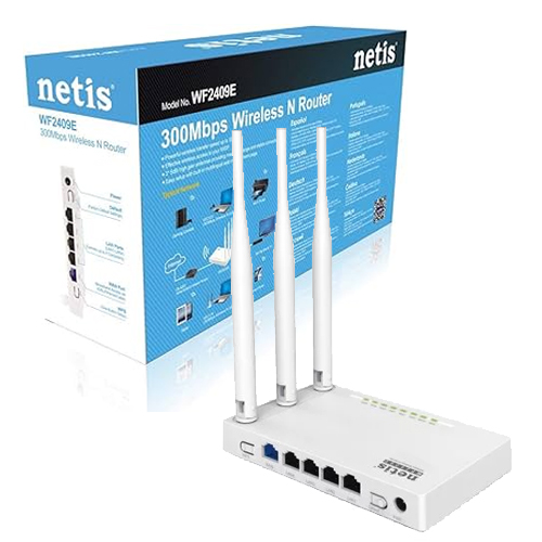 Netis WF2409E 300 Mbps Wireless N Router (3 Antenna) | Daraz.com.bd
