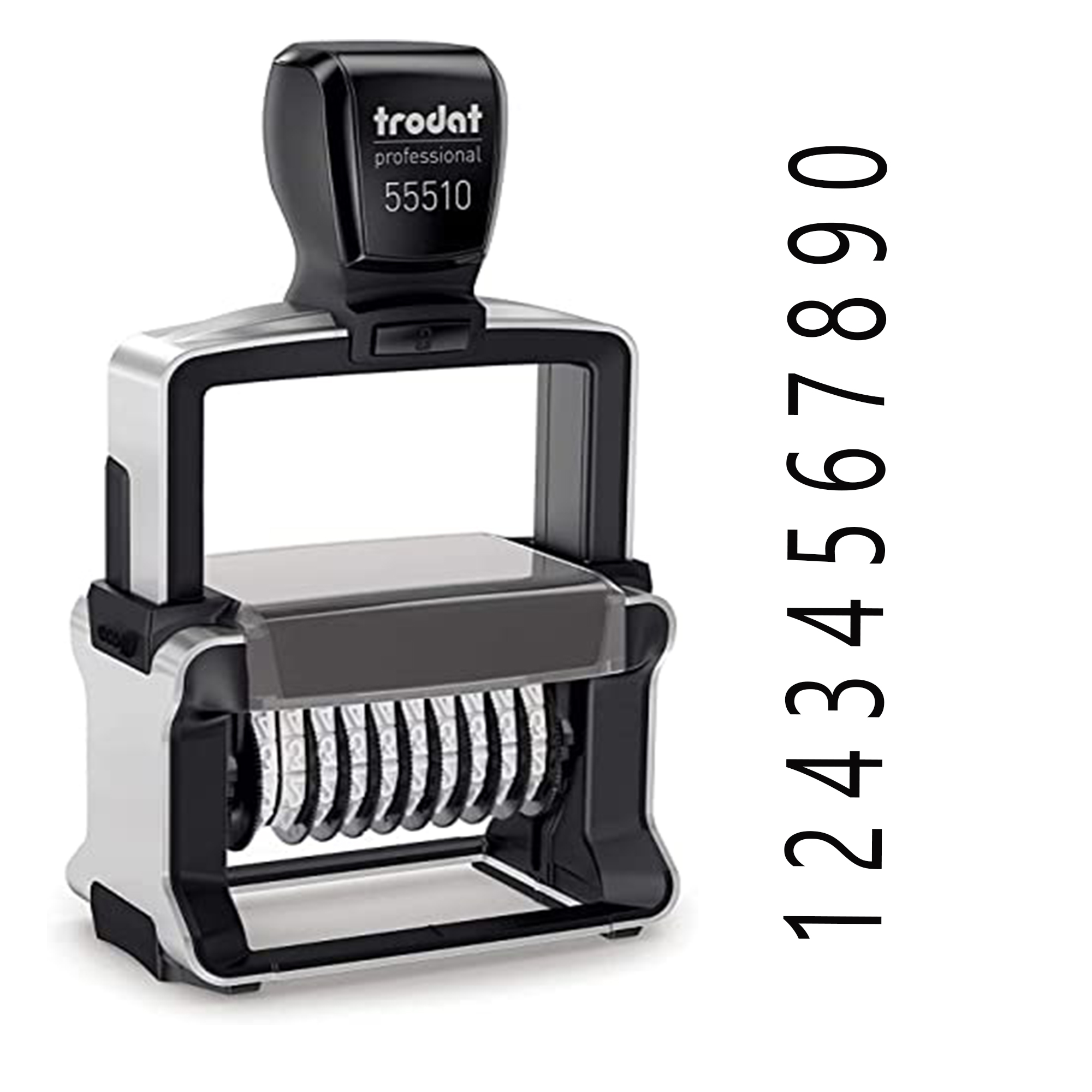 Numbering Stamp Trodat- 55510 | 10 Digit Numberer Stamp | Auto Stamp ...