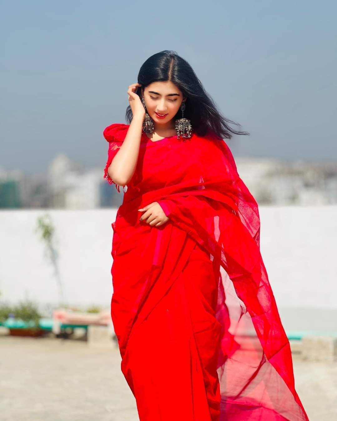 Moslin Than Saree for womens-any colour for inbox | Daraz.com.bd